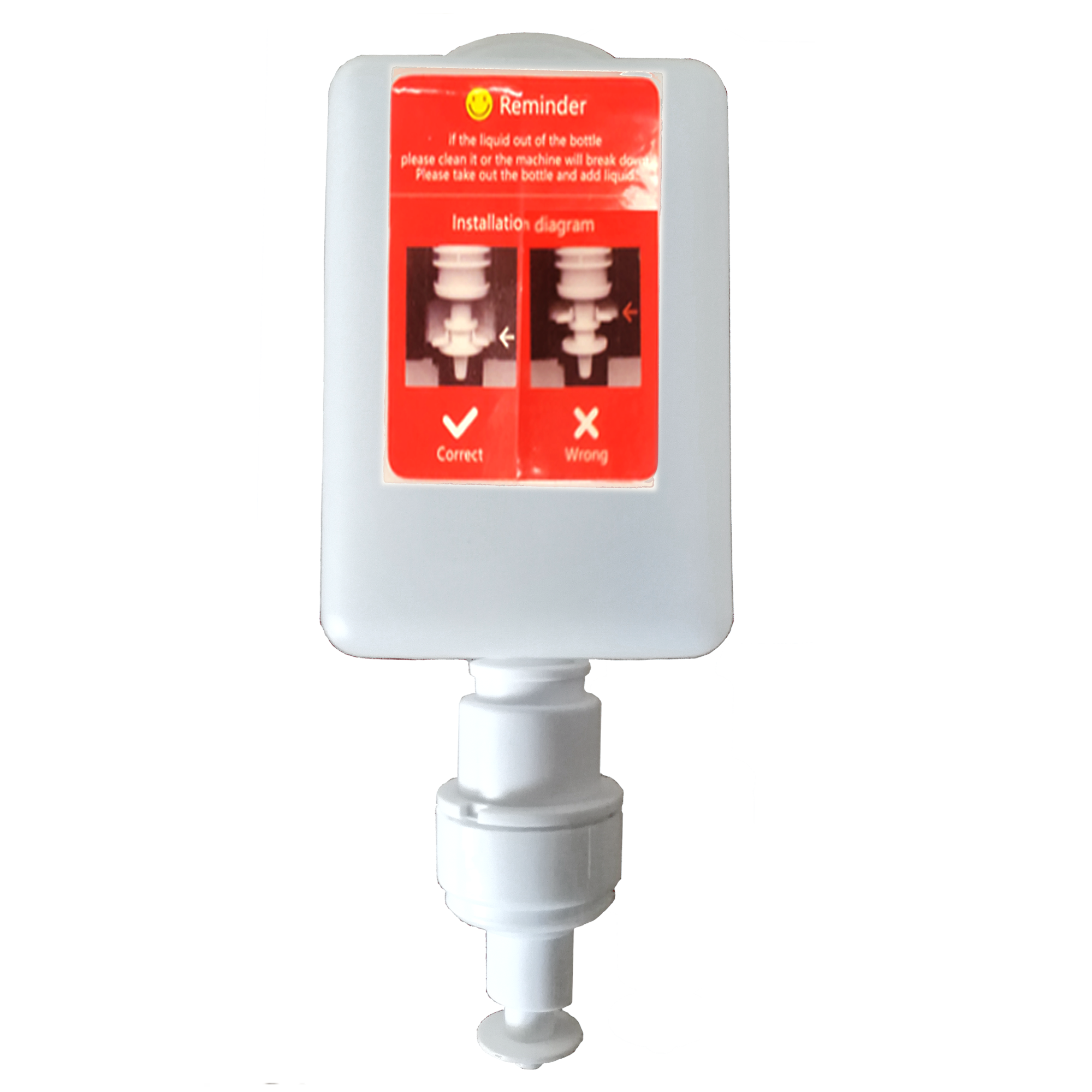 R-49023 Soap Pump with Bottle for ASD-23 FOAM SOAP